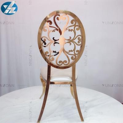 China Ronde stoel gevoelige ontwerp gouden het dineren stoelen Te koop