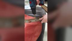 Luxury Rose Gold Metal Leisure Chair for Hotels and Events