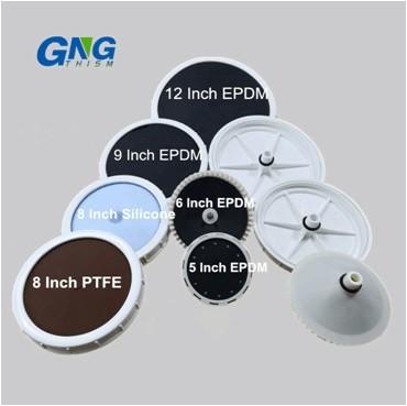 China WWTP disc membrane 12 inch bubble aeration for sale