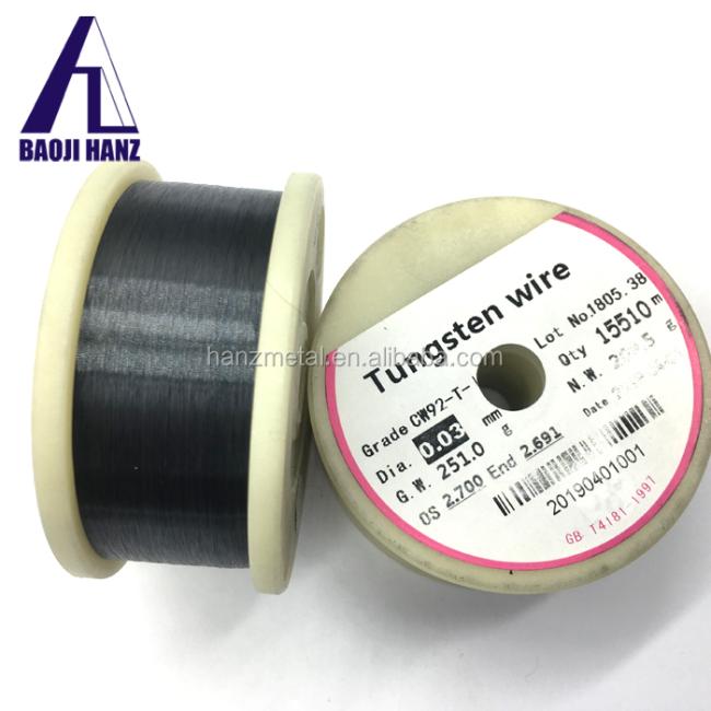 Hot Selling W1 gold plated tungsten wire