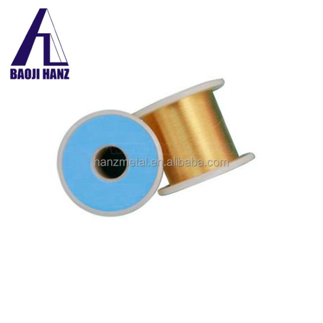 Hot Selling W1 gold plated tungsten wire