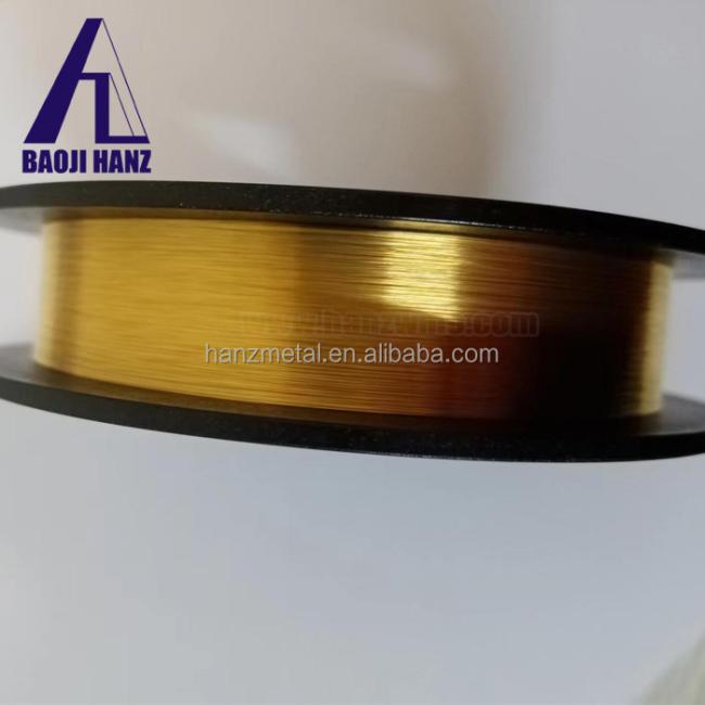Hot Selling W1 gold plated tungsten wire