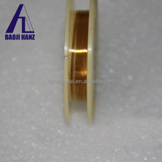 Hot Selling W1 gold plated tungsten wire