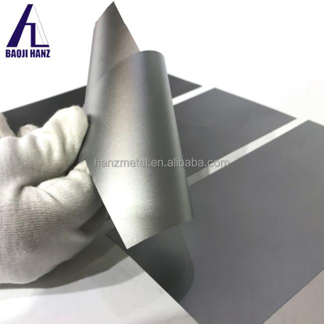 ASTM F2063 Superelastic nitinol sheet price