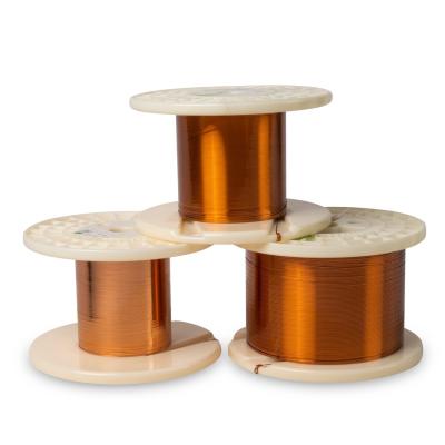 China Enameled Copper Clad Aluminum Wire ECCA Lightweight Winding Wire For Speaker Coil for sale