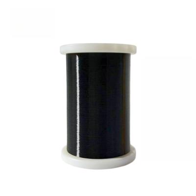 China Polyurethane Black Enameled Copper Round Wire 0.050mm Diameter Ultra Fine Magnet Wire for sale