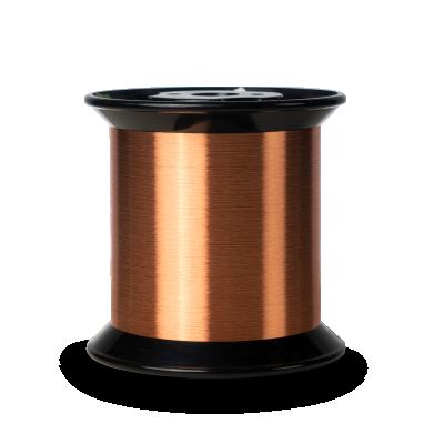 China 48 AWG 0.030mm Enameled Copper Round Wire Self Bonding Custom Colored JIS Standard for sale
