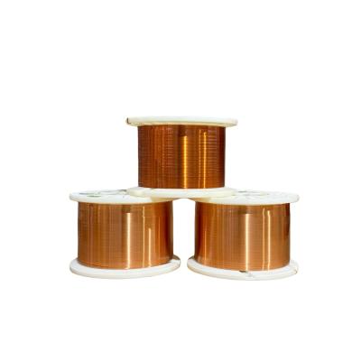 China Polyamide Imide Flat Wire UEW AIW Coating Class 155 / 180 / 220 Flat Enameled Wire for sale