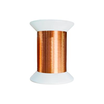 China 0.050 × 0.300 mm Polyamideimide Flat Copper Magnet Wire Self Bonding Class 220 Insulation for sale