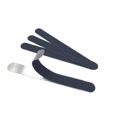 China Stainless steel nail file replaceable sandpaper metal nail file for sale