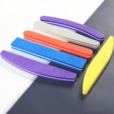 China Professional Nail File 100/180 Double Emery Board File Manufacturer Customized Nail File for sale