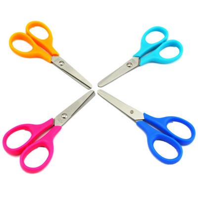 China Plastic Safety student scissors Lovely Children Hand Cartoon Scissors for sale