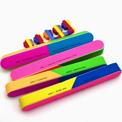 China High Quality nail file emery board sponge board nail buffer file for sale