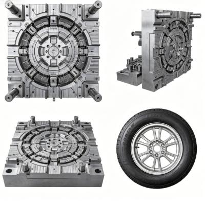 China Rubber Tire Mold Offering Customized OEM ODM Service with Durable Mold Core Materials and Precise Tolerance for Production for sale
