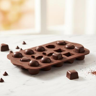 China Silicone Chocolate Candy Mold for sale