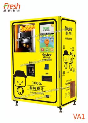 China shopping mall healthy 220V 50HZ orange vending machine for sale