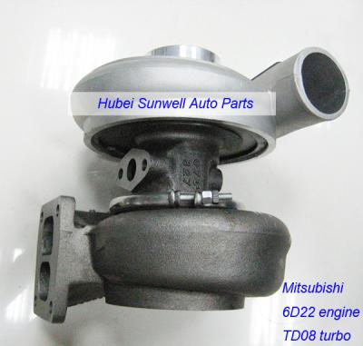 China Mitsubishi 6D22 engine turbo TD08 turbocharger for sale