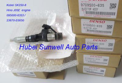 China Kobel SK250-8 fuel injector 095000-6353 for Hino J05E engine 23670-E0050 for sale