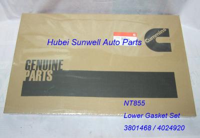 China Cummins NT855 engine Gasket Sets, Repair Kits, Lower Gasket Set 3801468 / 4024920 for sale