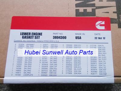 China Cummins K50 engine lower repair kit 3804300 for sale