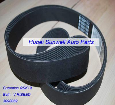 China Cummins QSK19 engine belt 3090089 21PK 1473MM for sale