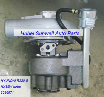 China Cummins 6BTA5.9 engine turbo 3536972 for HYUNDAI R220-5 Excavator for sale