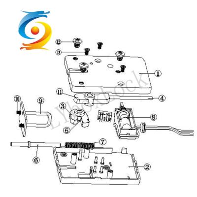 Cina Leva della serratura elettrica del solenoide di CC 24V dell'OEM anti per l'armadio comune batteria in vendita