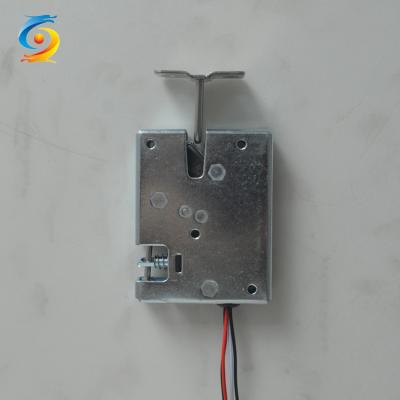 China Vending Machine Locker Electronic Lock Electromagnetic Sliver Color for sale
