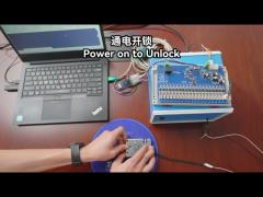 304 Steel Electromagnetic Lock with Password Access Control for High Security