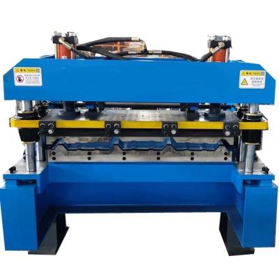 China Zhongtuo Hotels Trapezoidal Widespan (IBR) Sheet Roll Forming Machine for sale