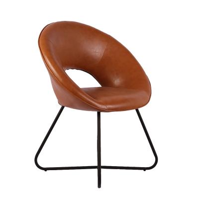 China Modern Lounge Chair Brown Accent Chairs Armchair For Living Room for sale