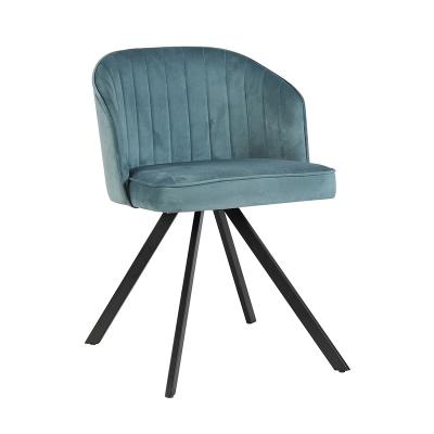 China Velvet Factory Supply Anji Modern Manufactures Dining Chairs for sale