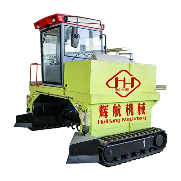 Quality Full Hydraulic Manure Turner Adjustable Windrow Composter Fertilizer Production for sale