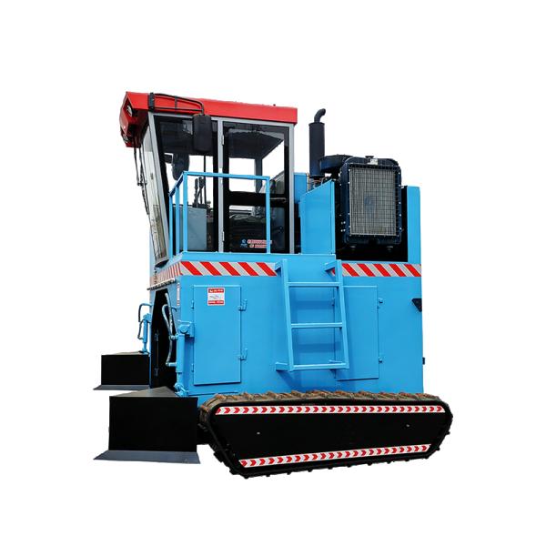 Quality Smart Aeration Compost Row Turner Fermentation Equipment Compact Mobile Design for sale