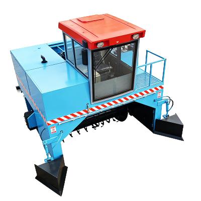 China Terrain Adaptive Windrow Composting Machine Turner For Organic Fertilizer Production for sale