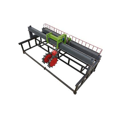 China Ultra-Flexible Impeller Type Compost Turner with 360° Steering System and Height-Adjustable Impeller for Small-Scale Composting for sale