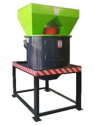 China Lightweight Vertical Type cow dung Npk Crusher Anti Vibration for sale