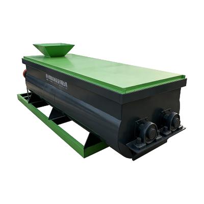 China Customized Dual Shaft Granules Fertilizer Mixer Machine 800L for sale