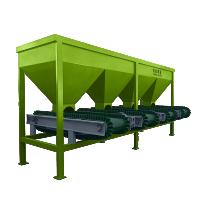 China Large Scale Fertilizer Blending System Industrial Batch Mixers Fully automatic for sale