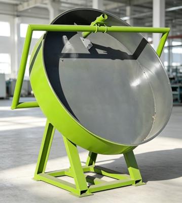 China Adjustable Disc Angle Disc Granulator for Wet Granulation Process and Durable Steel Structure Fertilizer Production for sale