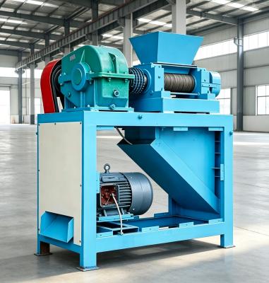 China Double Roller Extrusion Granulator for Organic & Compound Fertilizer Dry Granulation for sale