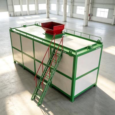 China Fast Fermentation Tank with 8-Hour Cycle, Automated Control & Enclosed Waste Treatment for Organic Fertilizer Production for sale