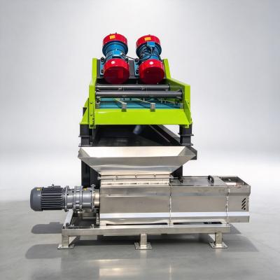 China 15‑30m³/h High Frequency Vibrating Incline Solid‑Liquid Separation Machine For Secondary Fine Filtration of Livestock Manure for sale
