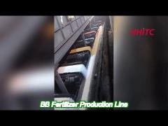 15t/h npk bb fertilizer production line bulk fertilizer blending mixer machine plc control