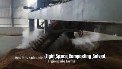 Chain-Plate Compost Turner