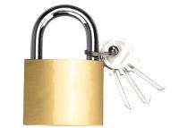 China Rectangular Brass Padlock Keyed Alike 50mm ISO9001 Certificated for sale