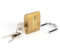 China Security Brass Padlocks Keyed Alike 50mm Outdoor Customized for sale