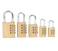 China Brass Digital Aerolite Passcode Padlock Trunk Backpack 3 Digit ODM for sale
