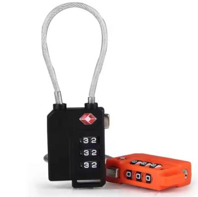 Cina Password Combo TSA Luggage Lock For Backpack Zipper Alta sicurezza in vendita