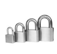 China Silver Security Stainless Lock Mini Padlocks Keyed Alike 25mm for sale
